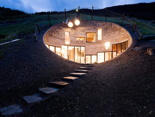 Ultra Modern Underground Homes